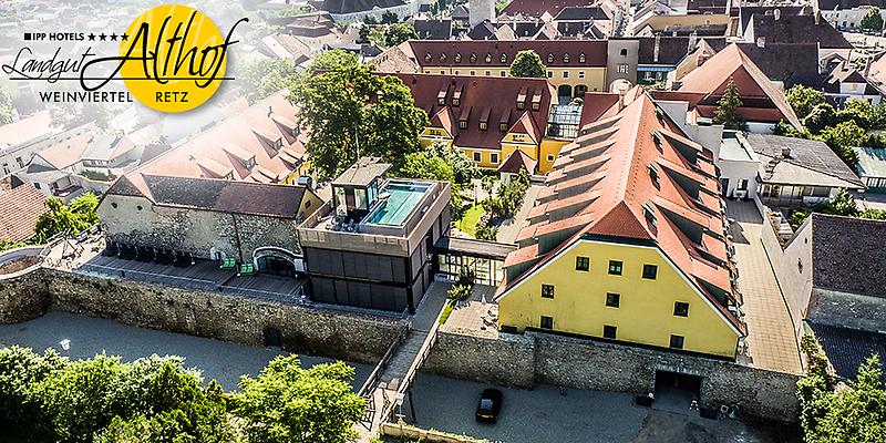 Gutschein - Hotel Althof Retz - 369,- € statt 738,-