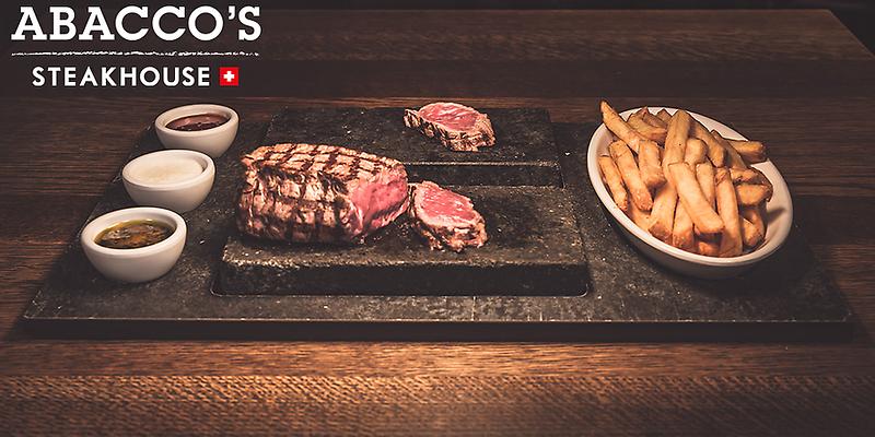 Gutschein - ABACCO'S STEAKHOUSE Augsburg - 25,- € statt 50,-