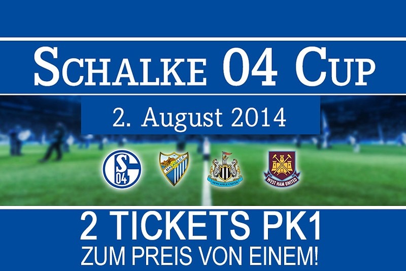 Gutschein - Schalke 04 Cup in der VELTINS-Arena auf Schalke - 49,- € statt 98,-