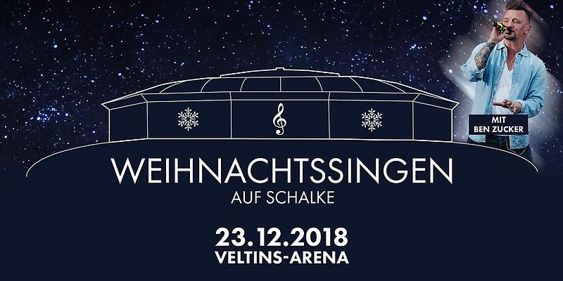 Gutschein - Weihnachtssingen auf Schalke - 25,- € statt 50,-
