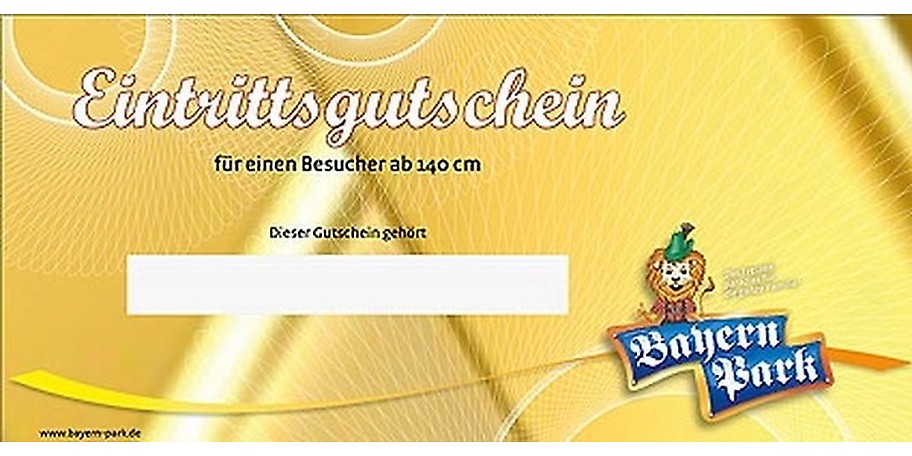 Bayern Park Gutschein 2 Fur 1